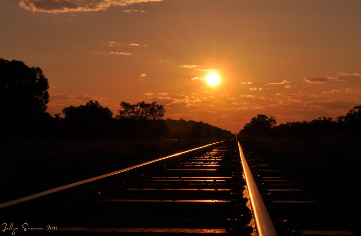 “Distant Trains” by Christina Knowles – Disturbing the Universe
